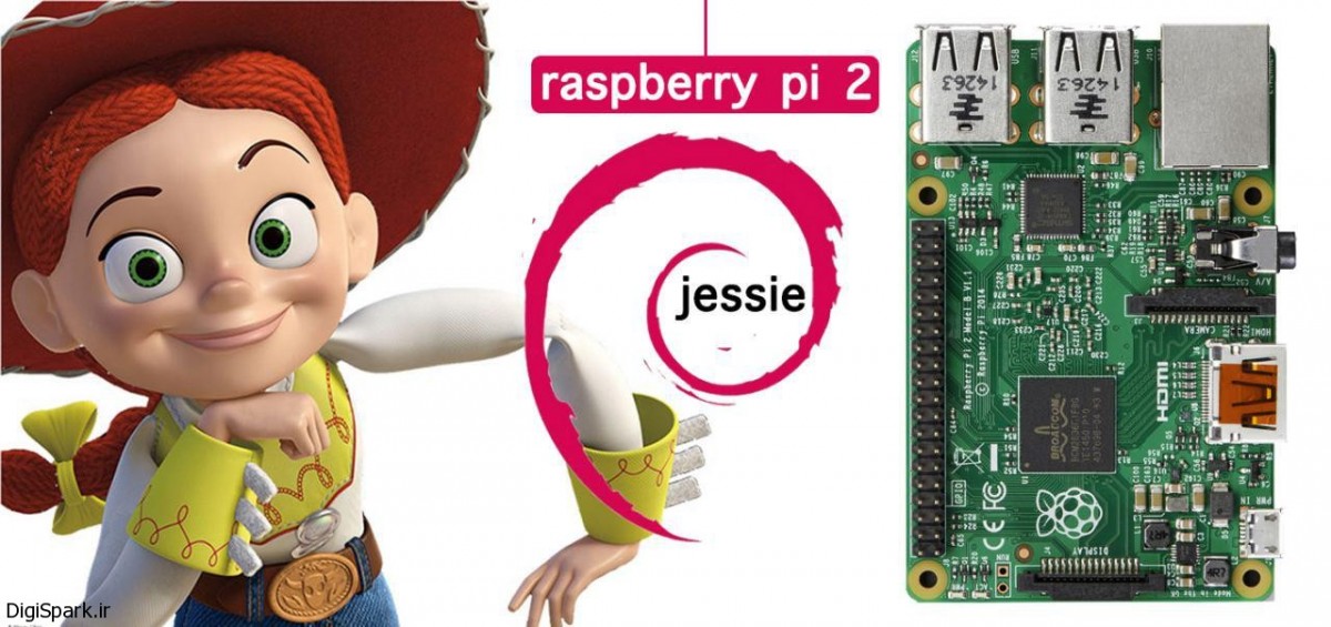 آموزش نصب رزبین برای رزبری پای ۲ Raspberry Pi - دیجی اسپارک