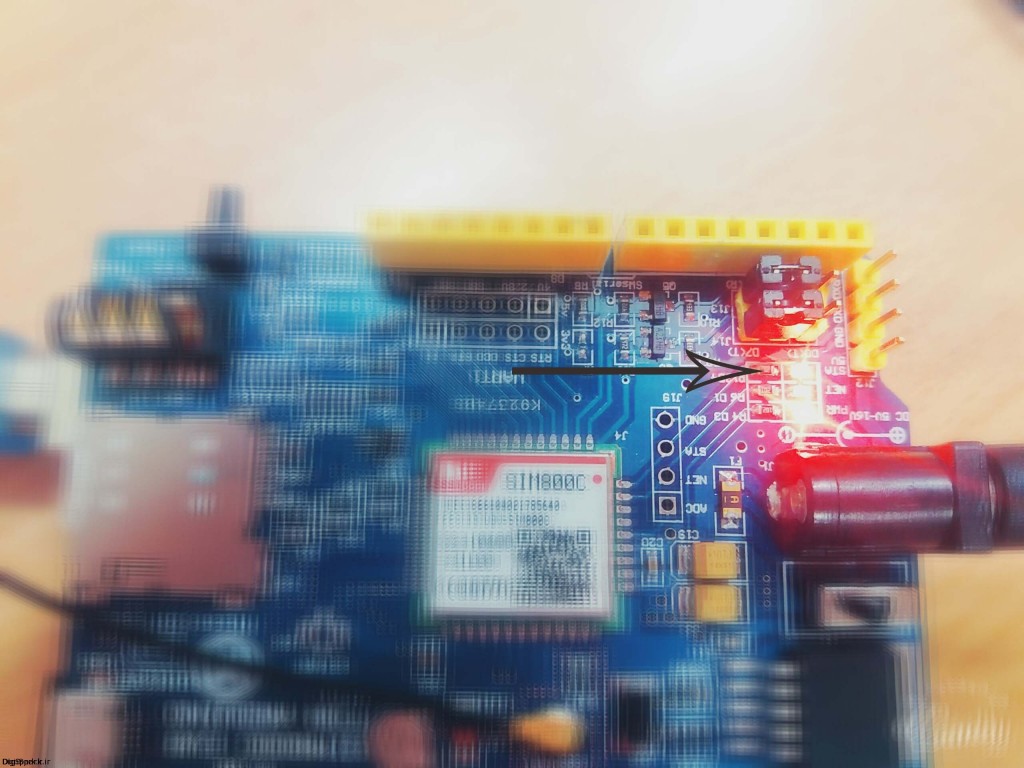 آموزش ارسال sms با شیلد sim800c آردوینو Arduino + سورس برنامه