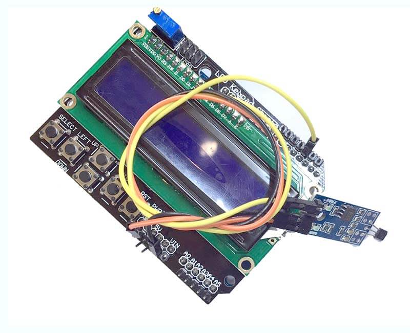 آموزش ساخت دور شمار فیجت اسپینر آردوینو Arduino Fidget Spinner RPM + ویدیو