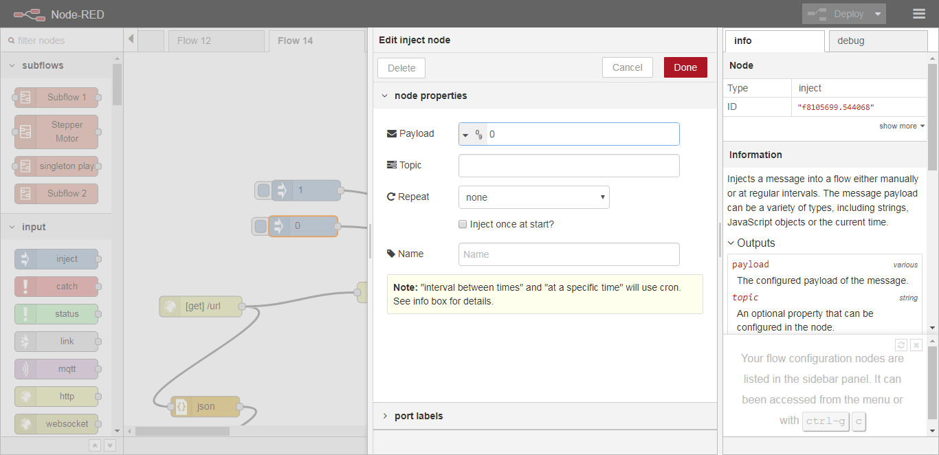 آموزش کار با نرم افزار اینترنت اشیا Node-RED بخش 6 - ساخت وب سرور با نود رد