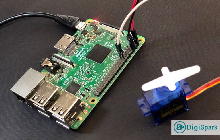 بخش دوم برنامه نویسی پایتون Python با Raspberry Pi کنترل سرو Servo ...