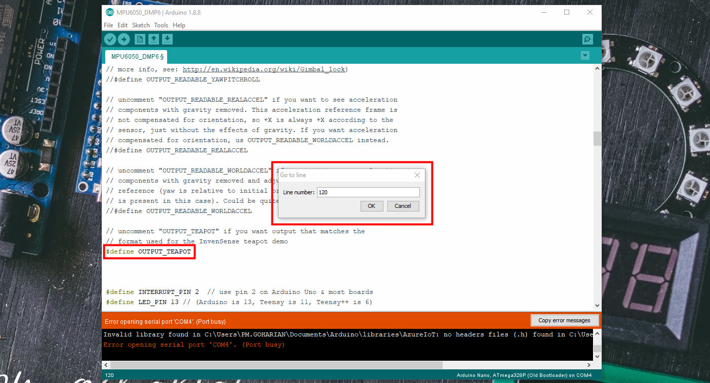 کنترل مدل سه بعدی با ماژول MPU6050 در نرم افزار Processing و Arduino IDE - دیجی اسپارک