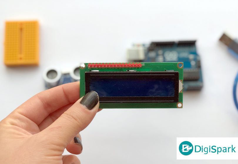آموزش راه اندازی فاصله سنج SRF و نمایشگر LCD کاراکتری با آردوینو - دیجی اسپارک