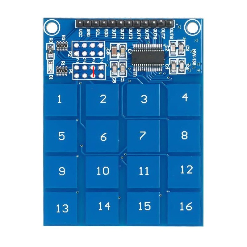تحلیل و بررسی کتابخانه TTP229.h - دیجی اسپارک