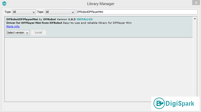 تحلیل و بررسی کتابخانه DFPlayerMini.h - دیجی اسپارک