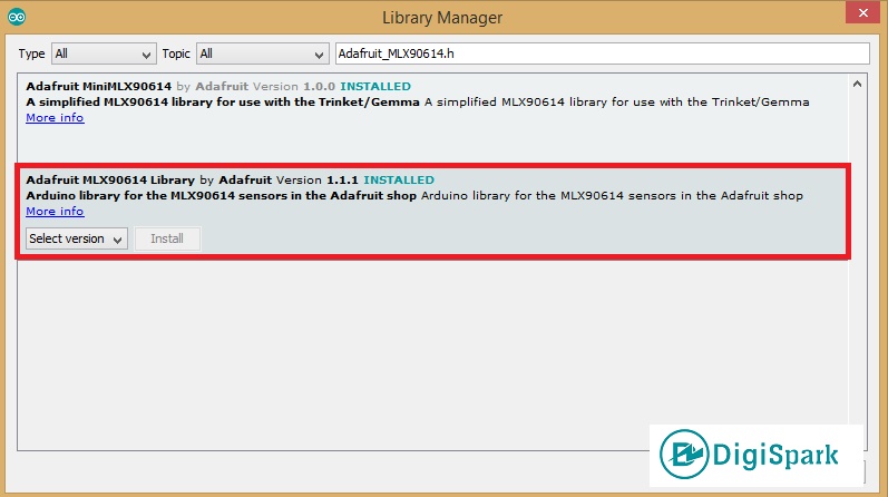 تحلیل و بررسی کتابخانه Adafruit_MLX90614.h - دیجی اسپارک