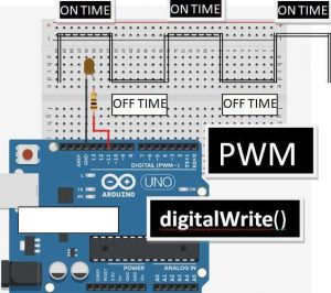 آموزش آردوینو بخش یازدهم - مدولاسیون پهنای پالس یا PWM - دیجی اسپارک