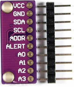 تحلیل و بررسی کتابخانه ADS1115 - دیجی اسپارک