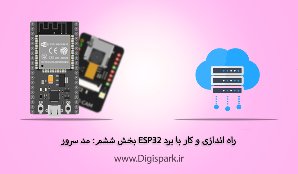 راه اندازی و کار با برد ESP32 بخش ششم: مد سرور Server - دیجی اسپارک