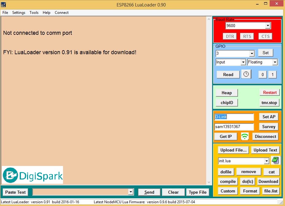 برنامه نویسی بردهای ESP8266 با زبان LUA مناسب IoT - دیجی اسپارک