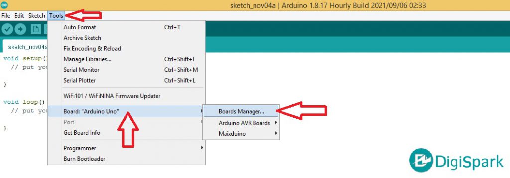 راه اندازی و کار با برد Maixduino بخش دوم: نصب هسته Sipeed در آردوینو - دیجی اسپارک