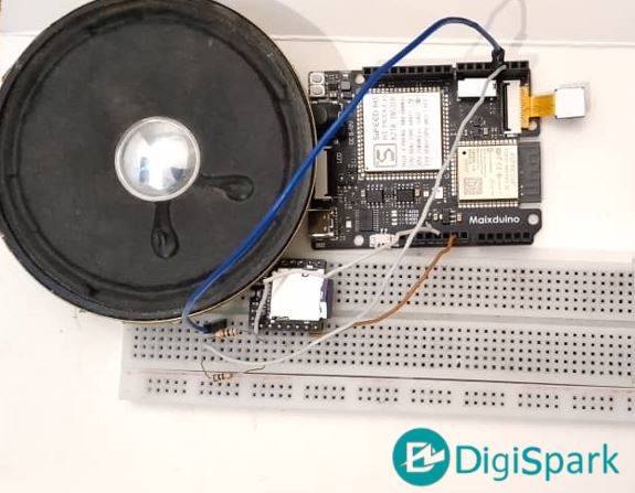 پروژه پخش کننده موسیقی با دریافت فرمان صوتی برد Maixduino و DFPlayer - دیجی اسپارک