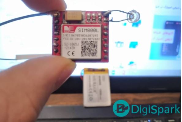 دریافت صدا از کاربر و ارسال پیامک متنی معادل صدا با Maixduino و SIM800L - دیجی اسپارک