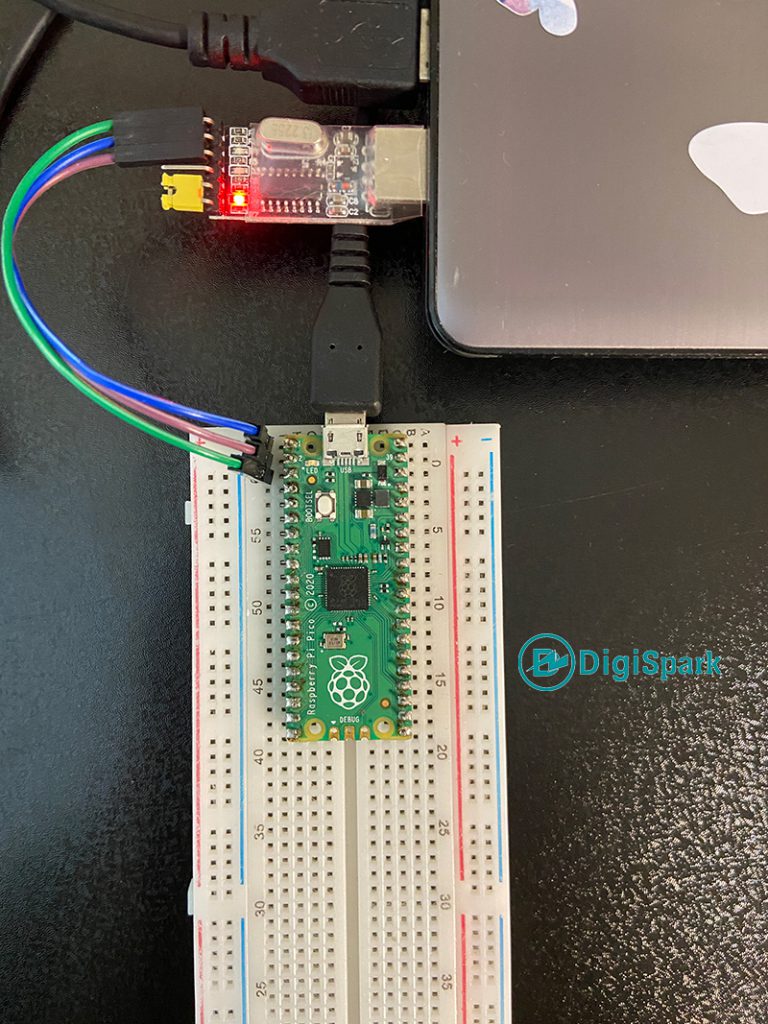 آموزش میکروپایتون با رزبری پای پیکو بخش ششم: ارتباط سریال UART - دیجی ...