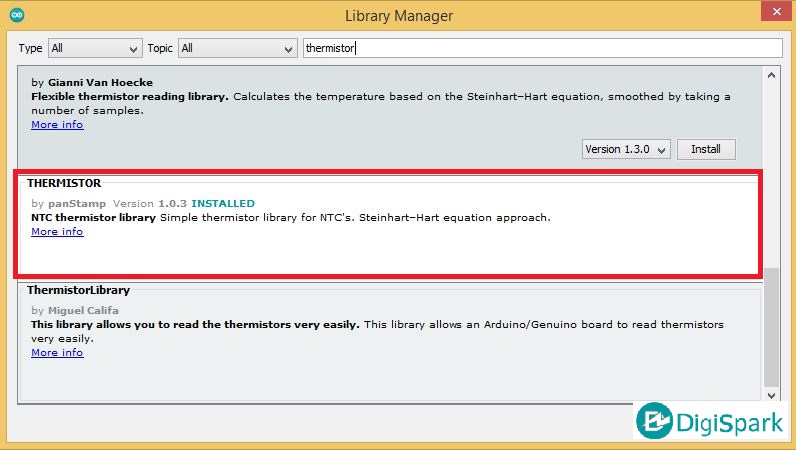 طراحی پیاده سازی پروژه ترموستات دو فن با سنسور NTC برد آردوینو Arduino ...