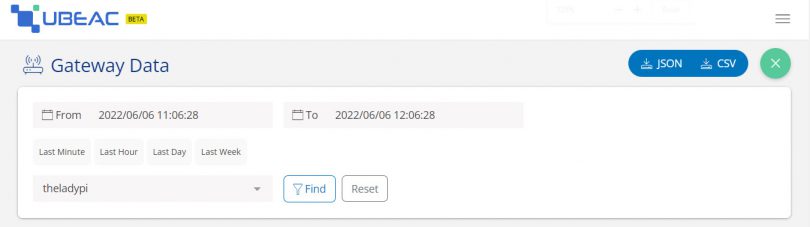 آموزش IoT پلتفرم uBeac بخش هشتم: دریافت گزارش Report از سنسورها - دیجی اسپارک