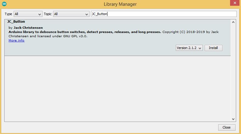 تحلیل و بررسی کتابخانه JC_Button.h - دیجی اسپارک