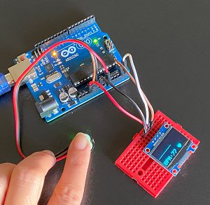 پروژه کیت ضربان قلب بر پایه آردوینو با سنسور APDS-9008 و OLED - دیجی اسپارک