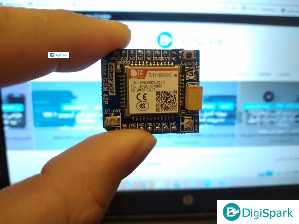 پروژه رله تایمر کنترلی با پیامک Sim800c پرومیک Promake و آردوینو - دیجی اسپارک